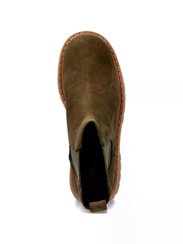Michael Kors Asher Suede Boot With Thick Sole