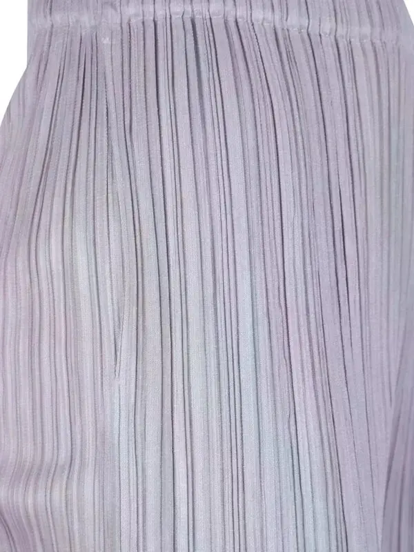 Issey Miyake Pleated Trousers - Purple