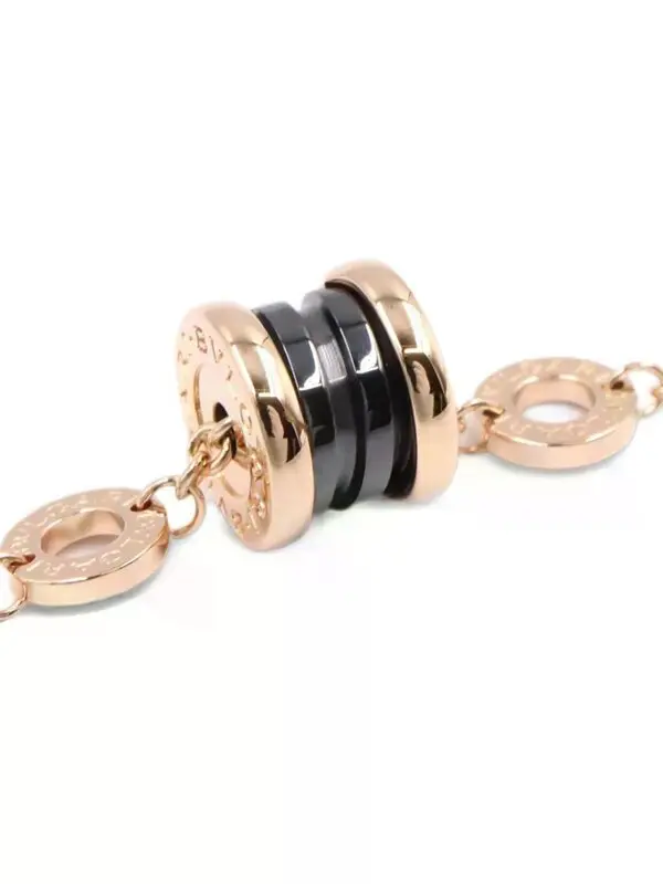 BVLGARI 2010s B-zero1 Ceramic Bracelet - Pink