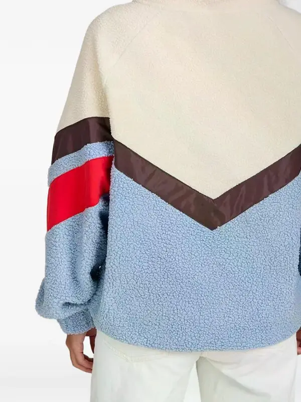 BRUNOTTI Sandrea Colour-block Fleece Sweater
