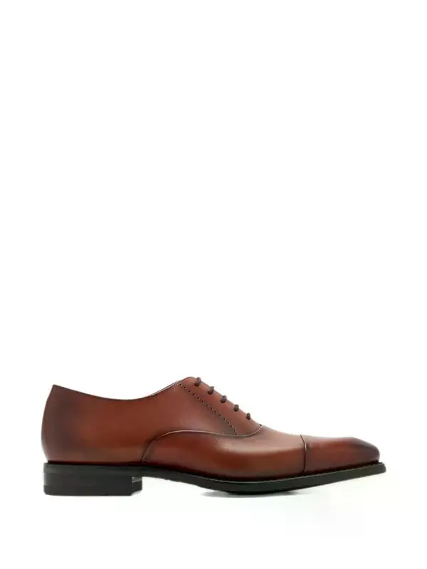 LOAKE Phoenix Toe-cap Oxford Shoes - Brown