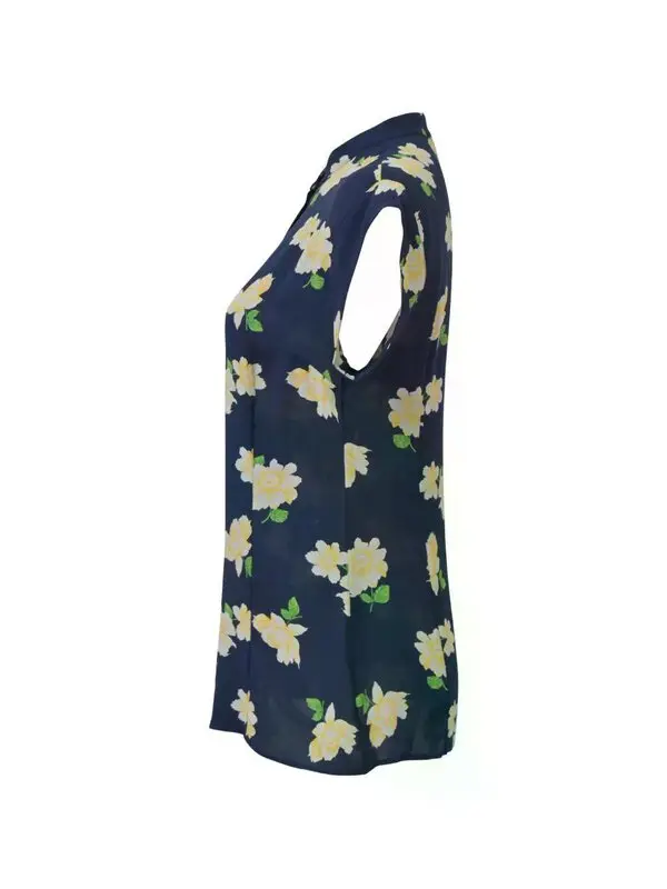 Michael Kors Floral-print Buttoned Blouse