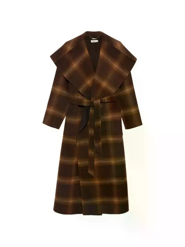 Simkhai Mulhollond Plaid Wool Coat