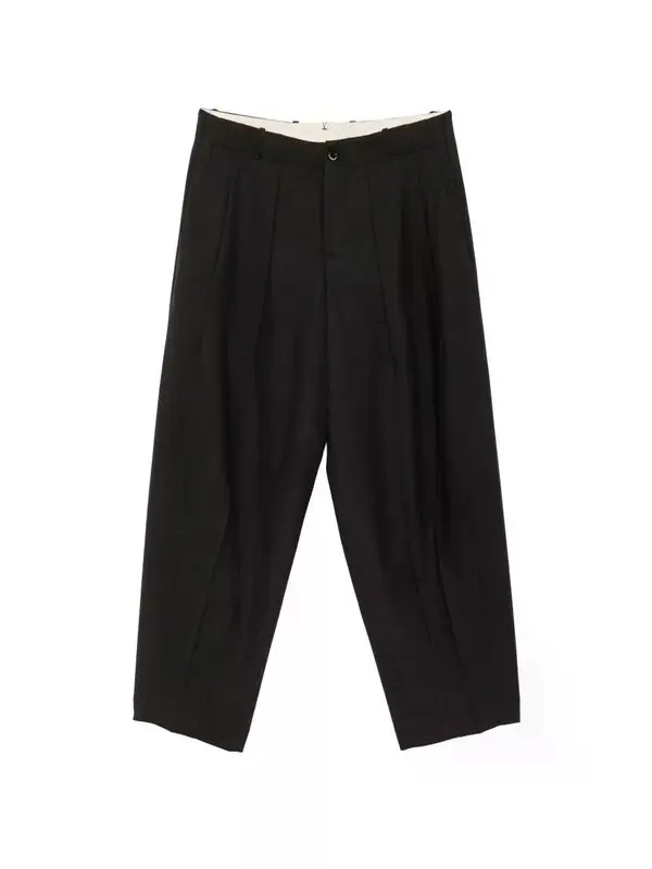 NINE:INTHE:MORNING Pleated-detail Trousers