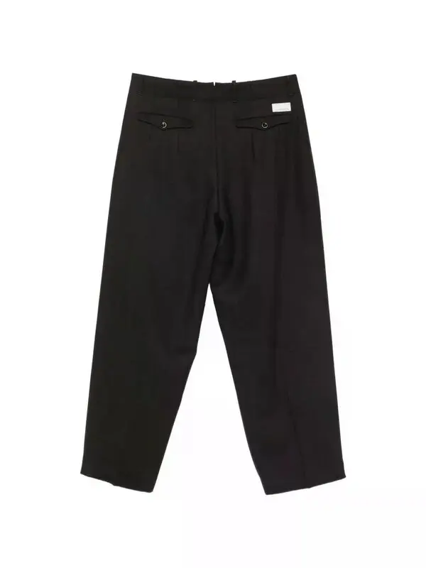 NINE:INTHE:MORNING Pleated-detail Trousers
