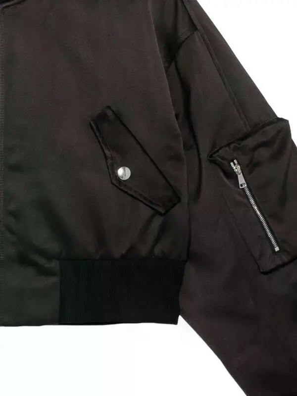 Plan C Zip-fastening Bomber Jacket