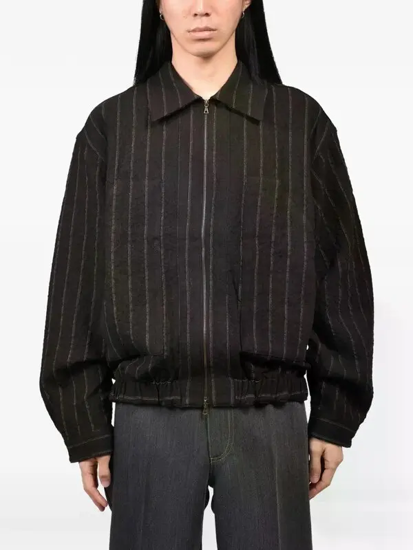 CMMN SWDN Ares Pinstriped Jacket