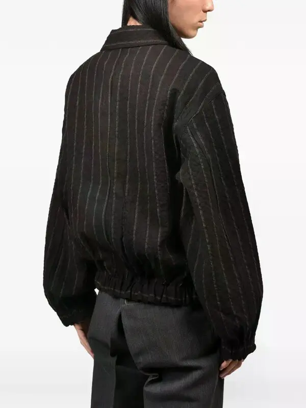 CMMN SWDN Ares Pinstriped Jacket
