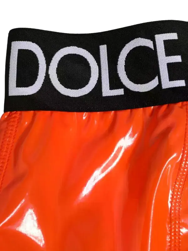 Dolce & Gabbana Polyester Logo High-waist Girdle Underwear