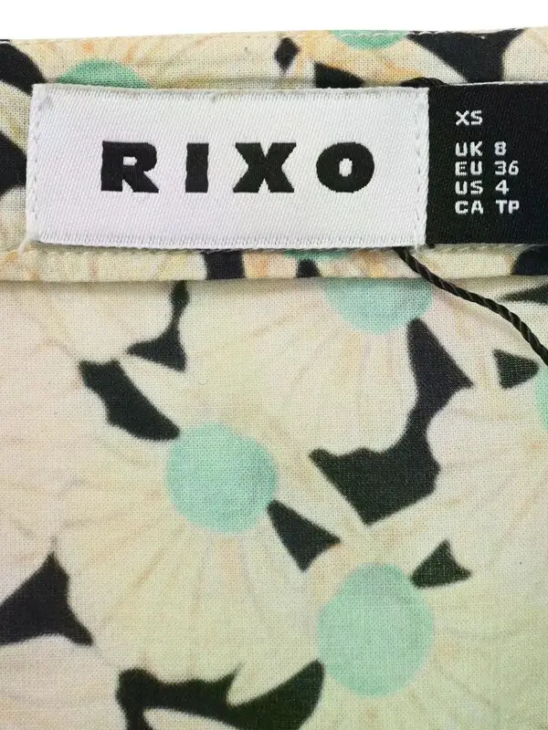 Rixo Enya Pearl Printed Dress