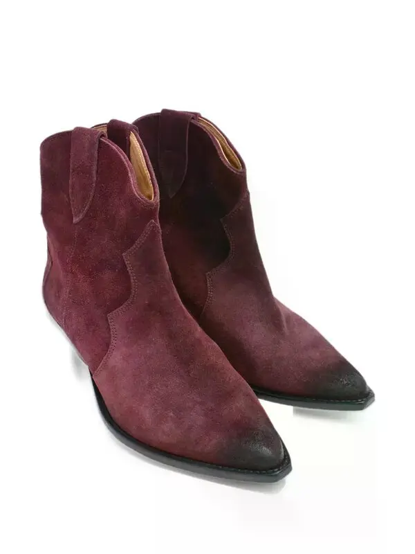 ISABEL MARANT VINTAGE 2010s Dewina Suede Ankle Boots