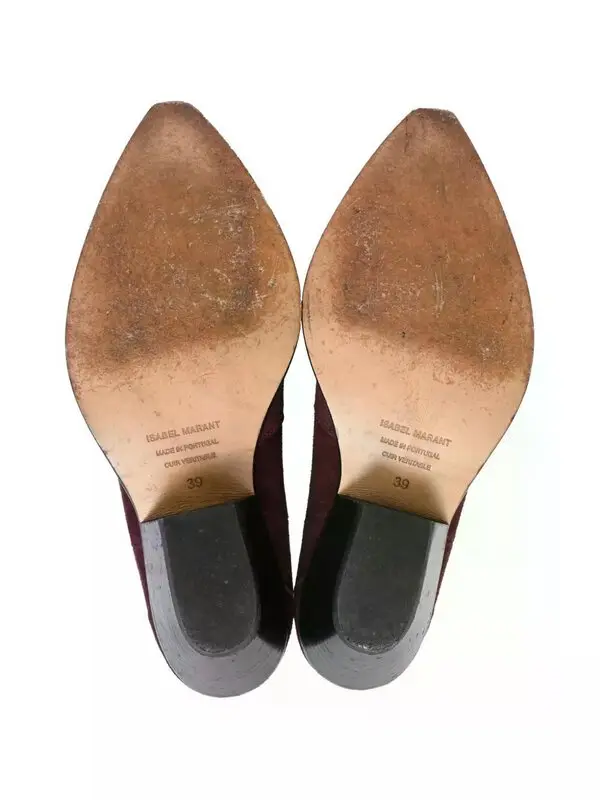 ISABEL MARANT VINTAGE 2010s Dewina Suede Ankle Boots