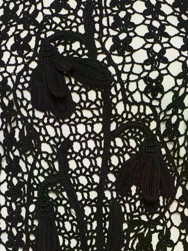 JW Anderson Snowdrop Crochet Midi Dress