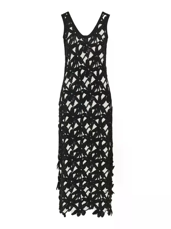 Anjuna Macramé Tank Midi Dress