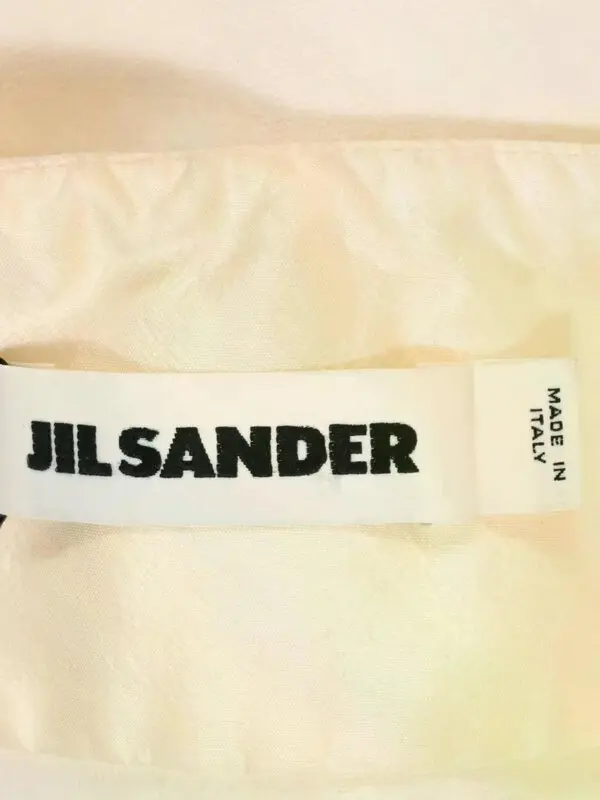 JIL SANDER Pleated A-line Skirt