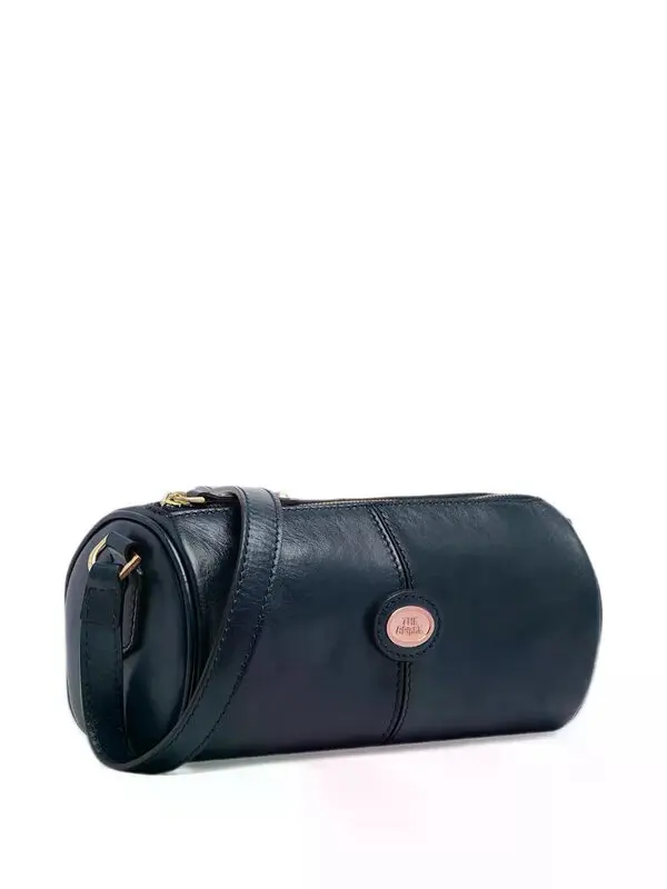 THE BRIDGE Cylindrical-shape Leather Shoulder Bag