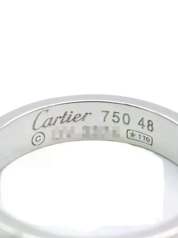 Cartier 2010s Mini Love Ring - Silver