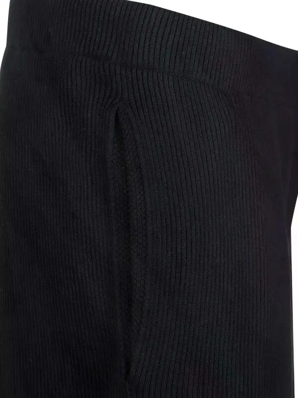 Issey Miyake Ribbed-knit Trousers