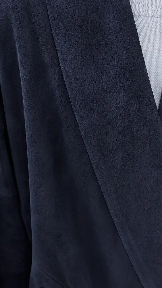 Co Suede Wrap Jacket