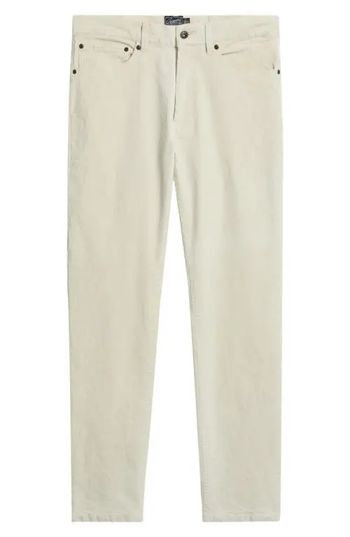 Grayers Burlington Slim Fit Corduroy Pants - Stone