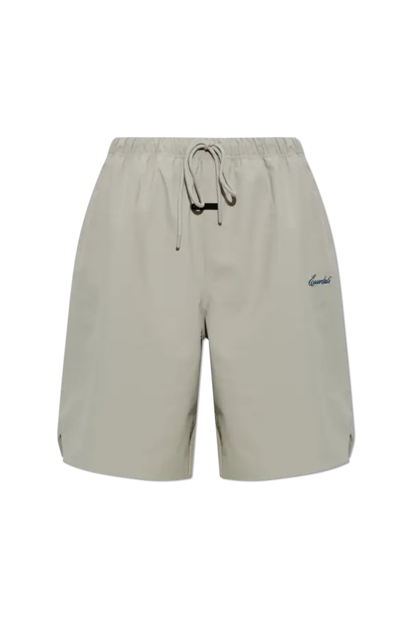 Fear Of God Embroidered Logo Shorts - Grey
