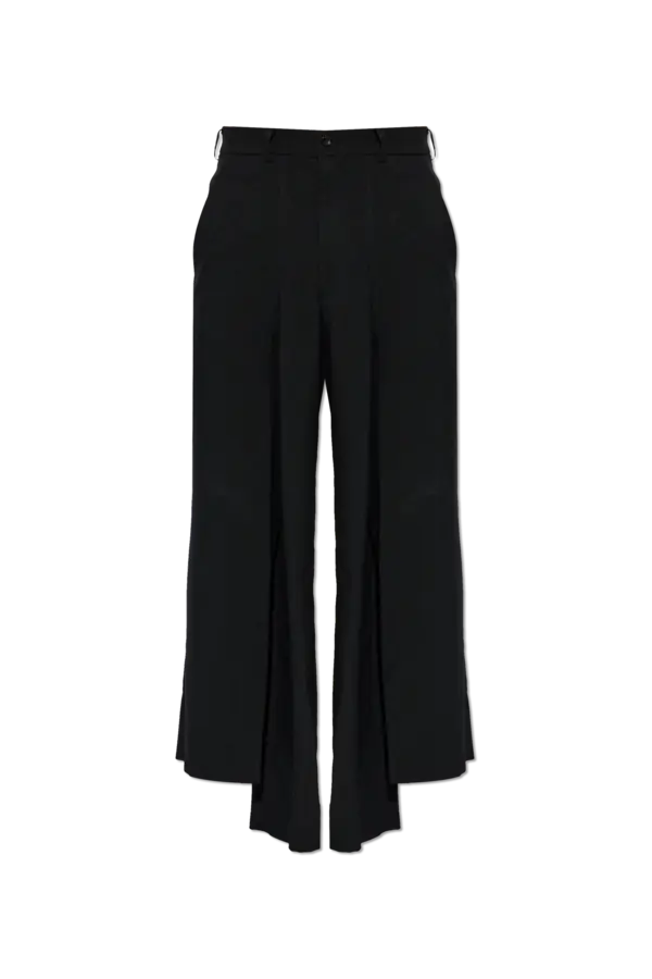 Comme Des Garçons Asymmetrical Pants - Black