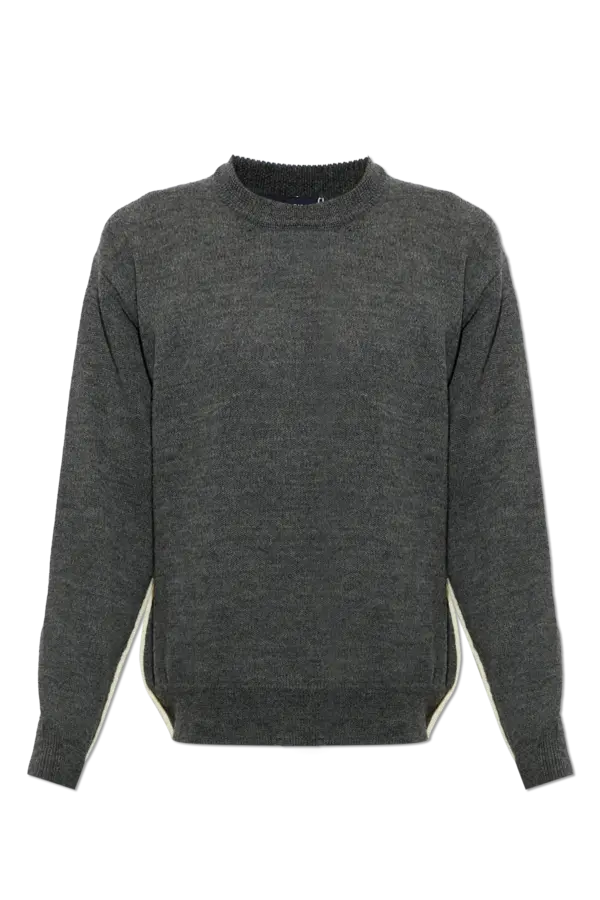 Comme Des Garçons Wool Sweater With A Crew Neck
