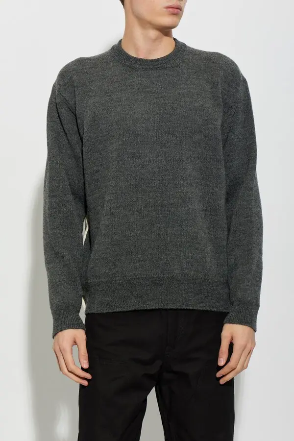 Comme Des Garçons Wool Sweater With A Crew Neck