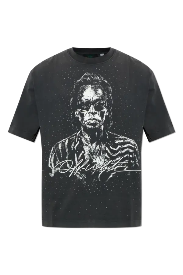 Off-White Mr. Davis’ T-shirt - Grey
