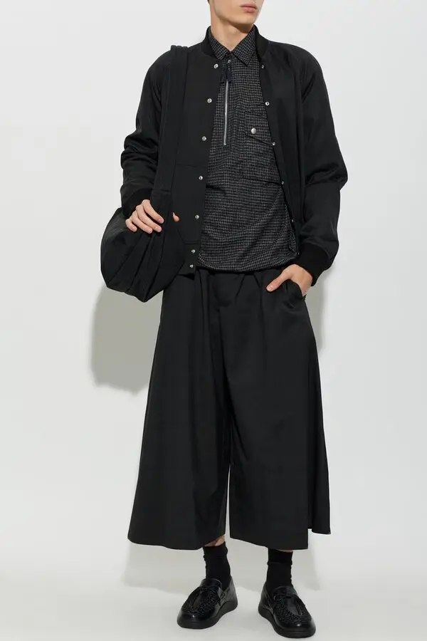 Comme Des Garçons Flared-leg Pants