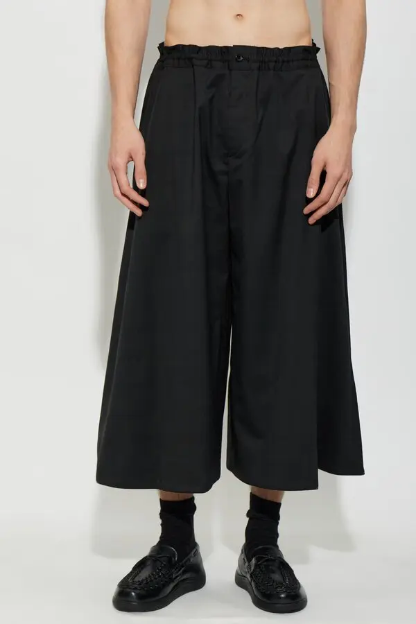 Comme Des Garçons Flared-leg Pants