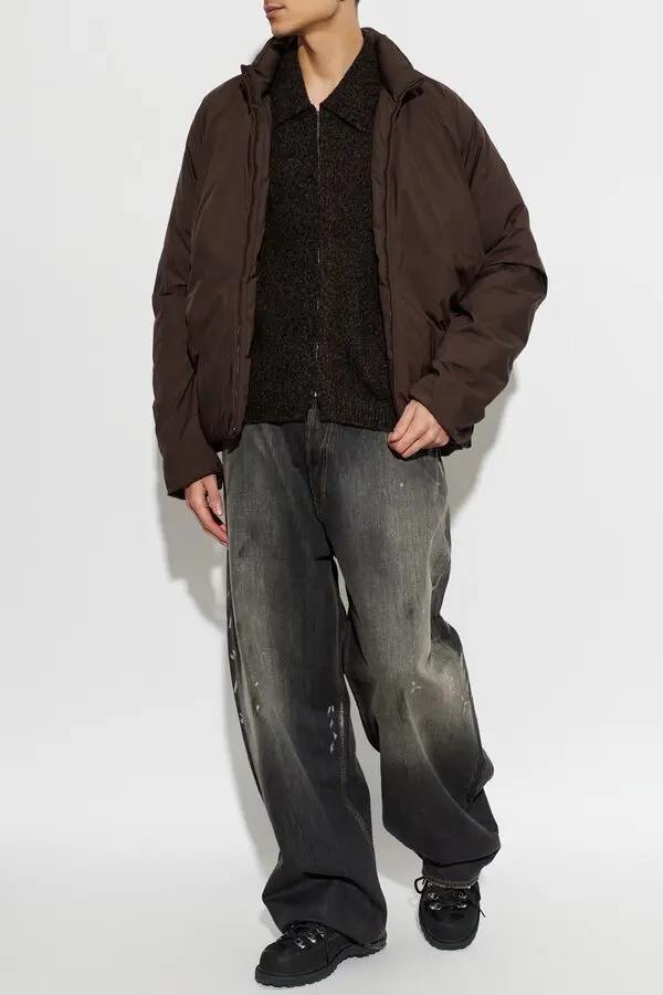POST ARCHIVE FACTION Cardigan With Collar