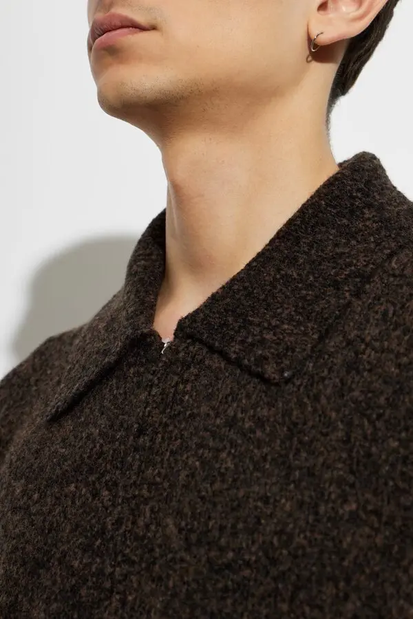 POST ARCHIVE FACTION Cardigan With Collar