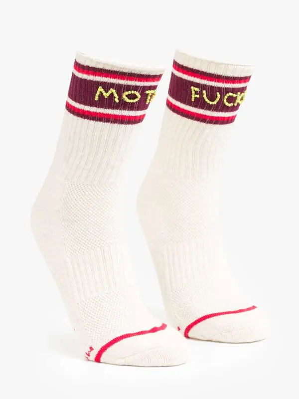 MOTHER Baby Steps Heather Oats Socks