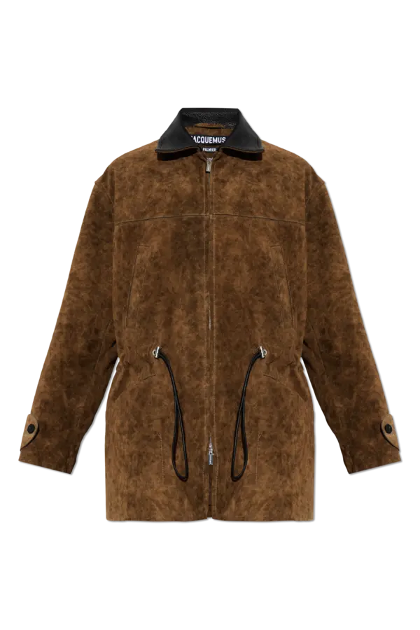 Jacquemus Havana’ Suede Jacket - Brown
