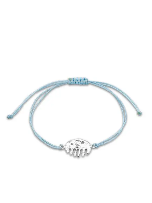 EVA REMENYI Simon Radvan X Comb Bracelet Silver - Blue