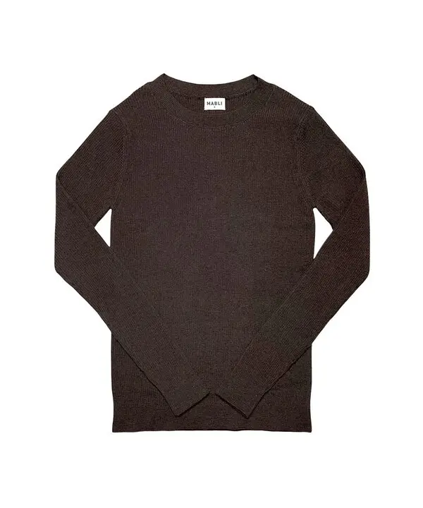 MABLI Seilio Skinny Rib Dark Chocolate