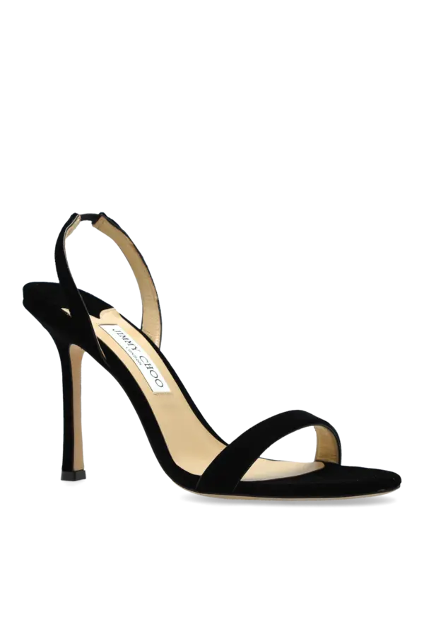 JIMMY CHOO Jenn’ Heeled Sandals - Black