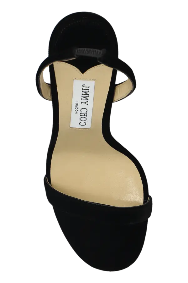 JIMMY CHOO Jenn’ Heeled Sandals - Black