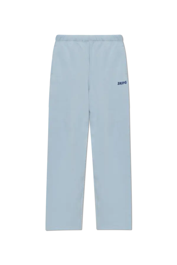 SKIMS Wide-leg Track Pants - Light Blue