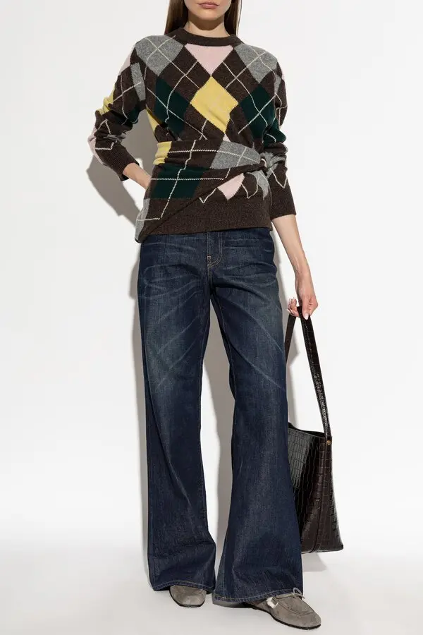 &daughter Ava Argyle’ Wool Sweater