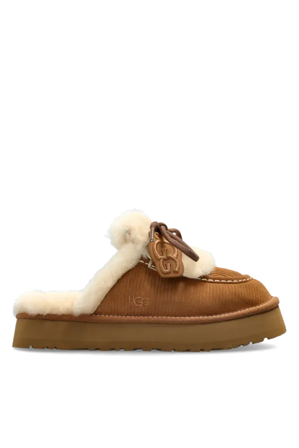UGG Disquette Heritage’ Slide Slippers - Brown