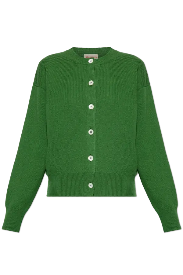 &daughter Ada’ Wool Cardigan - Green