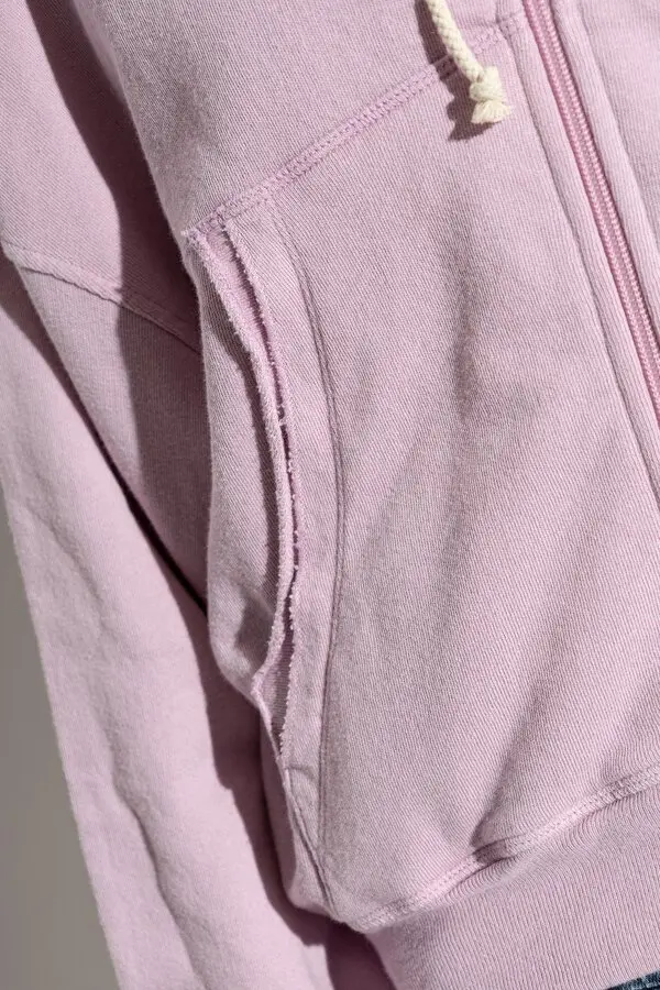 American Vintage Zip-up Cotton Hoodie