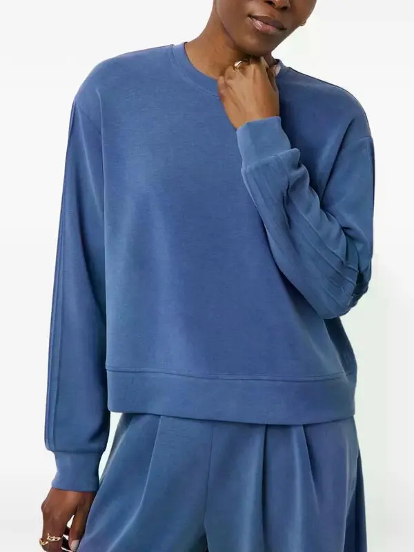 Sweaty Betty Pleated-sleeve Sweatshirt