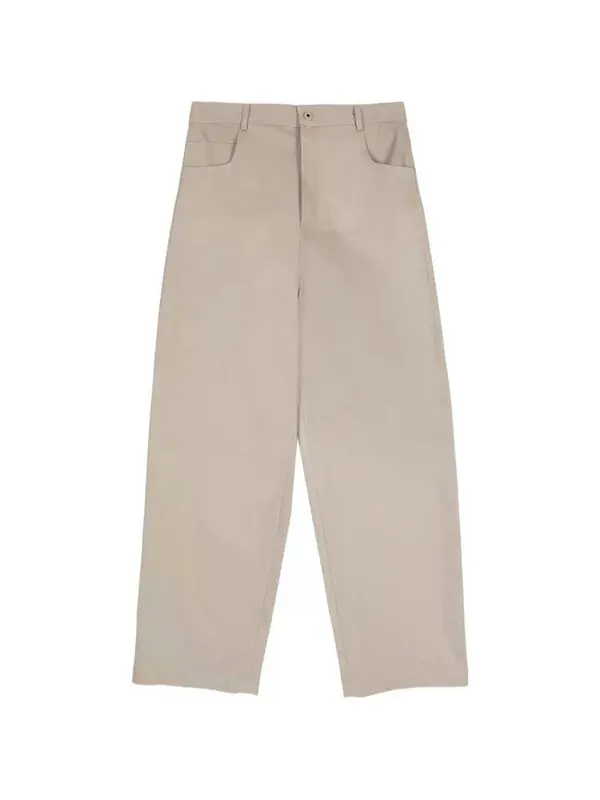 HEVO Torrefiume Elasticated-waist Straight-leg Trousers