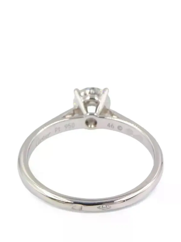 Cartier 2010s 1895 Solitaire Diamond Ring