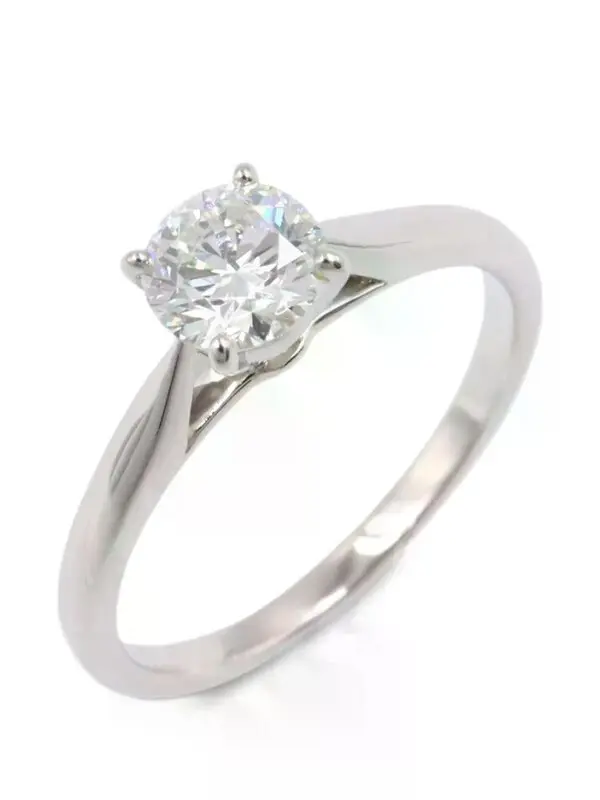 Cartier 2010s 1895 Solitaire Diamond Ring