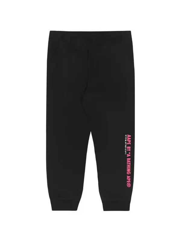 AAPE BY *A BATHING APE Moonface Logo-print Track Pants