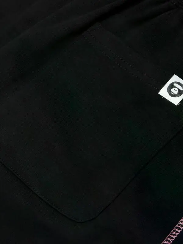 AAPE BY *A BATHING APE Moonface Lettering Track Pants